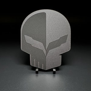One C7 JAKE Skull Fits C7-R Racing Emblems Badges C7R - Etsy