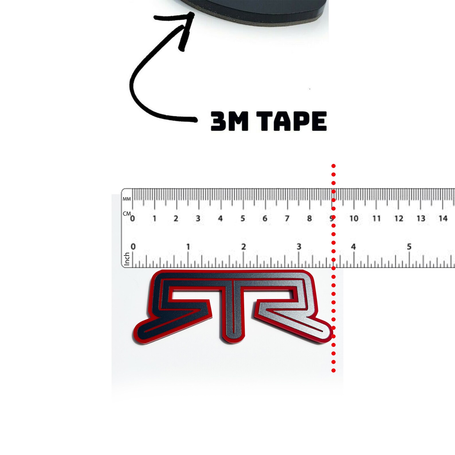 2 Side Fender RTR Emblems Badge - Etsy