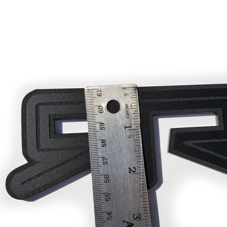 1 REAR RTR Emblem Badge Trunk Deck Lid - Etsy