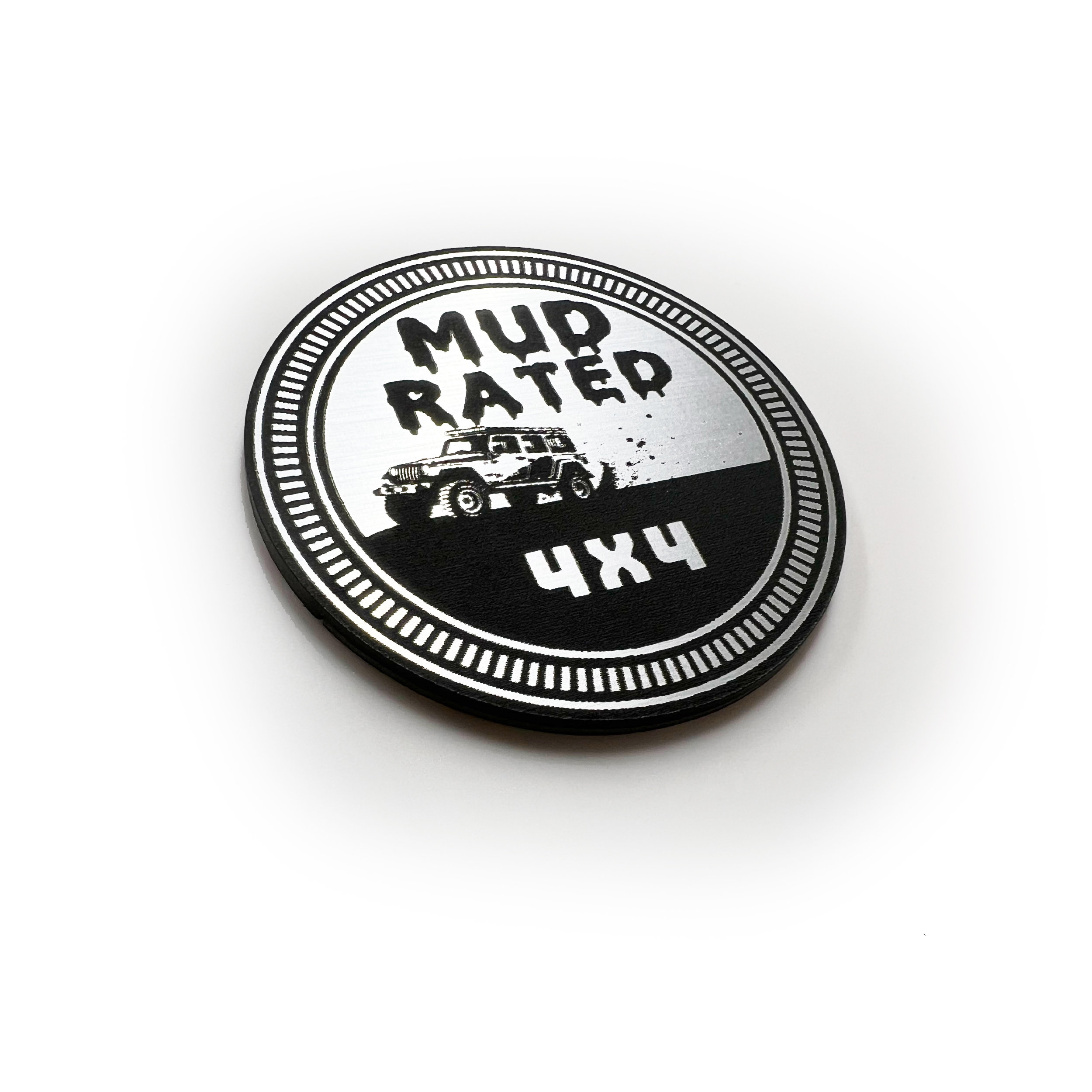 1 MUD Rated 4x4 Fender Badge Emblem - Etsy