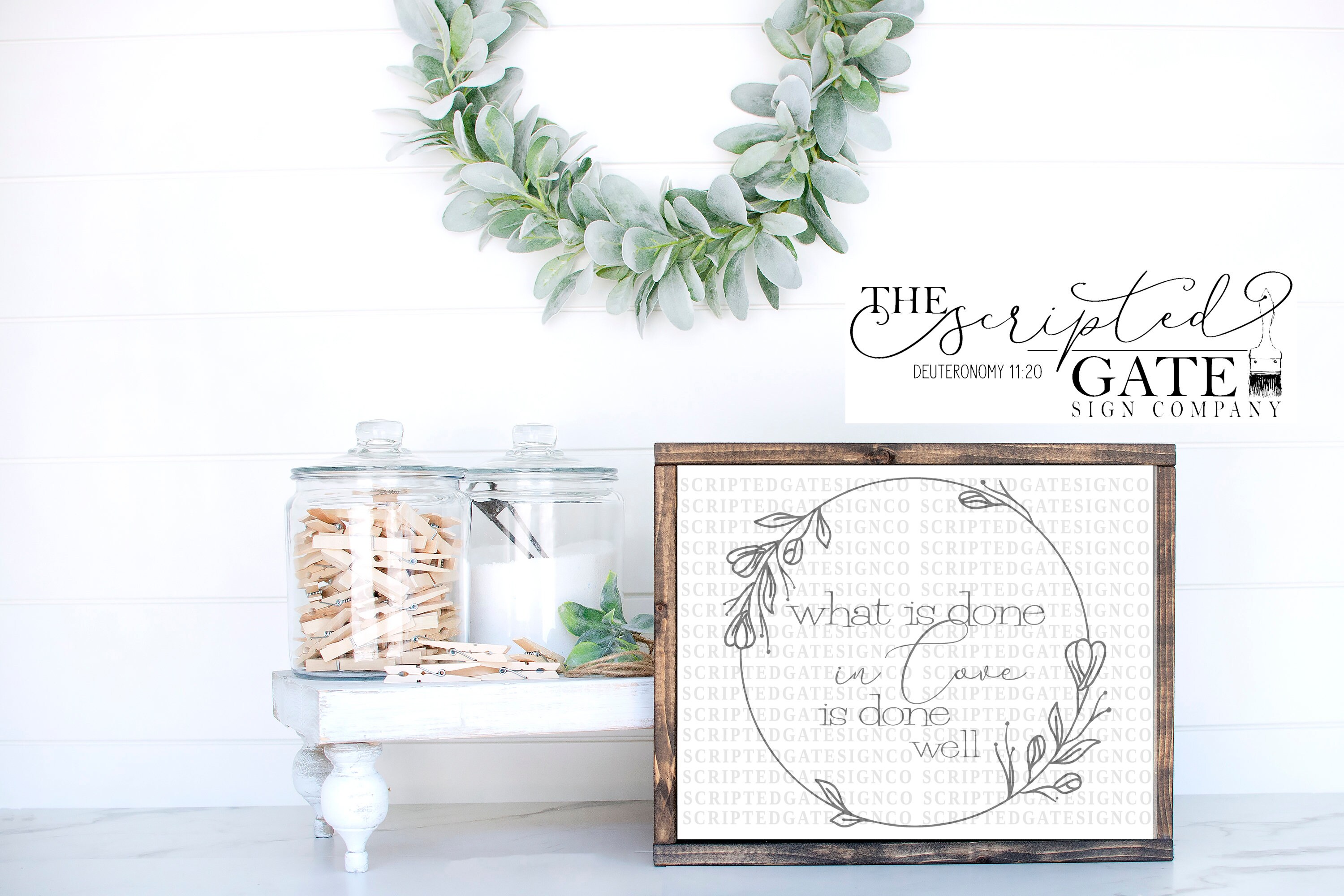 What is Done in Love is Done Well - Etsy