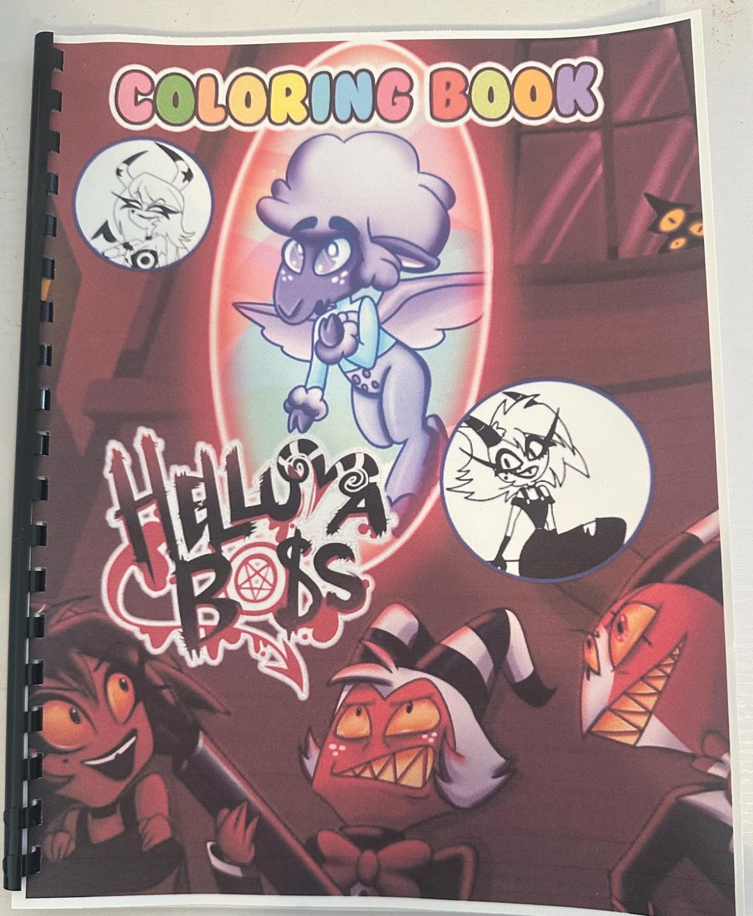 Helluva Boss Coloring Book - 20 Page Physical Copy - Etsy