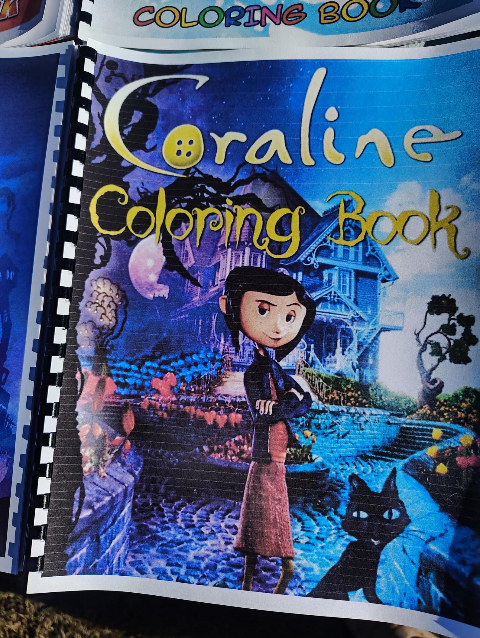 Coraline Coloring Book - Etsy
