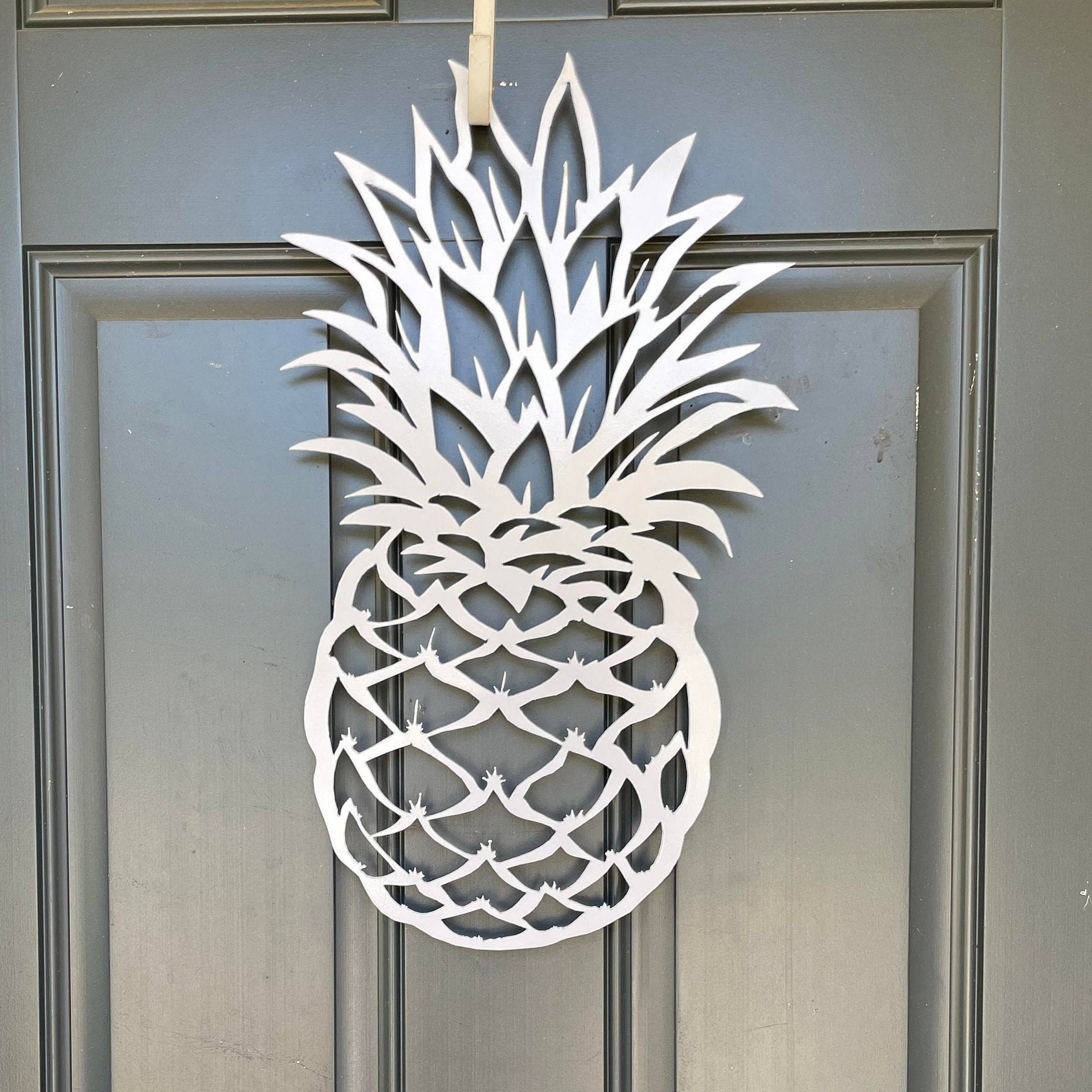 Pineapple Metal Sign - Etsy