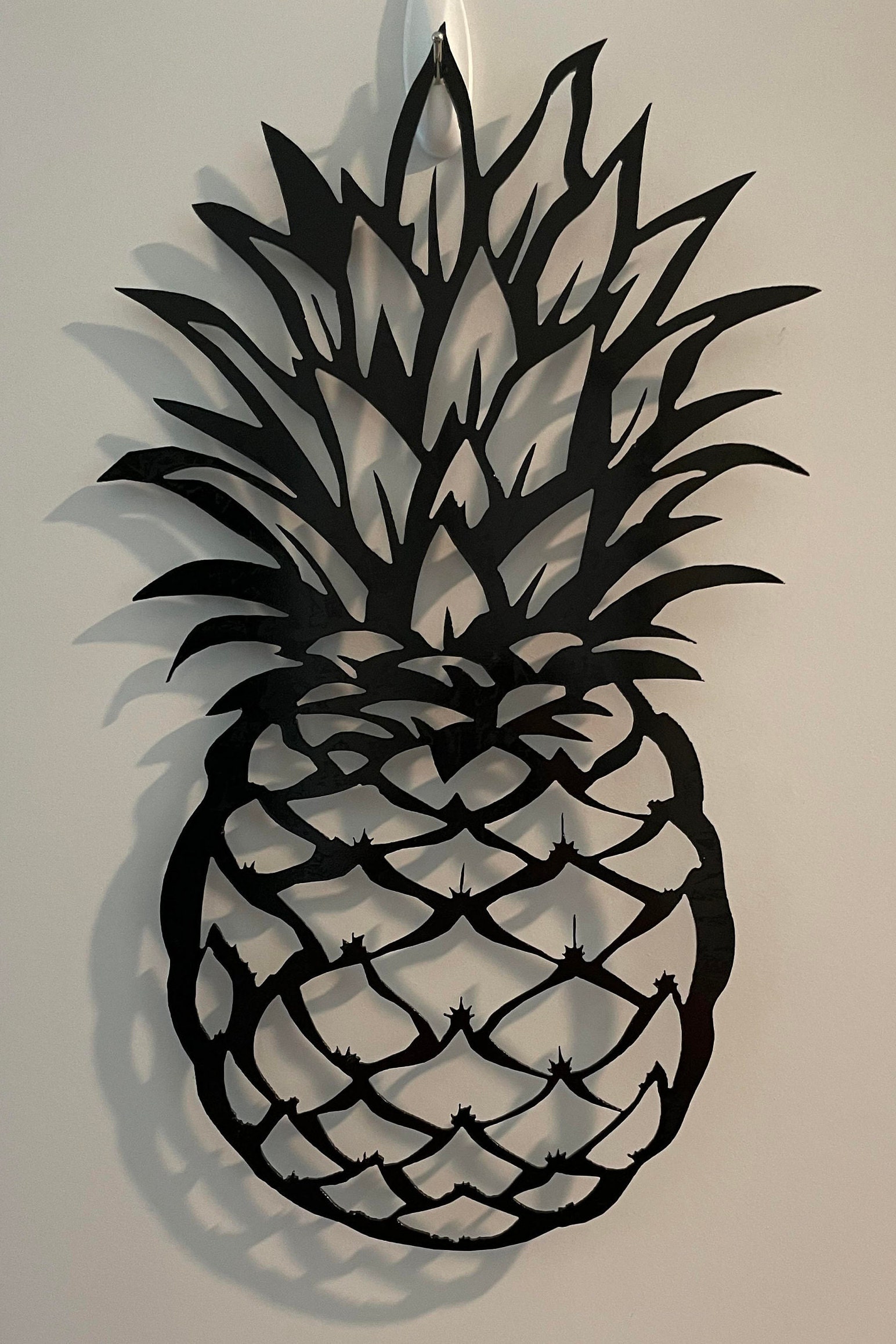 Pineapple Metal Sign - Etsy