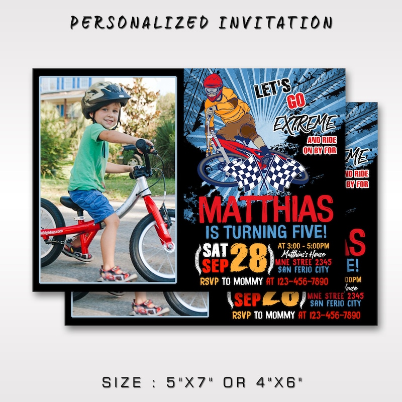 Bmx Party - Etsy