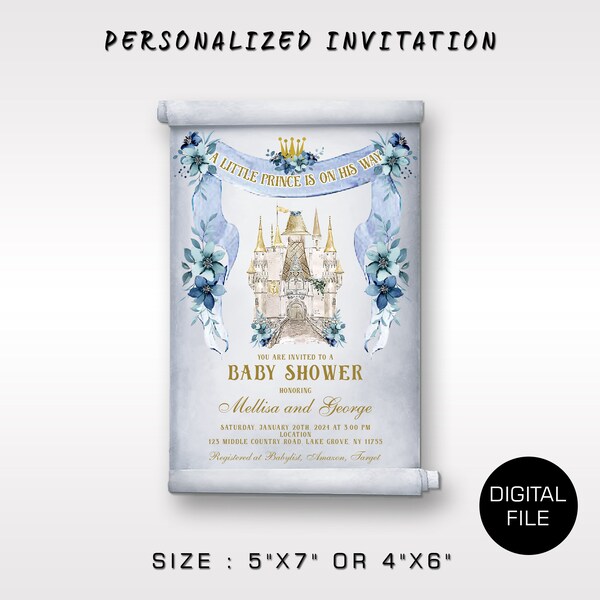 Scroll Invitations - Etsy