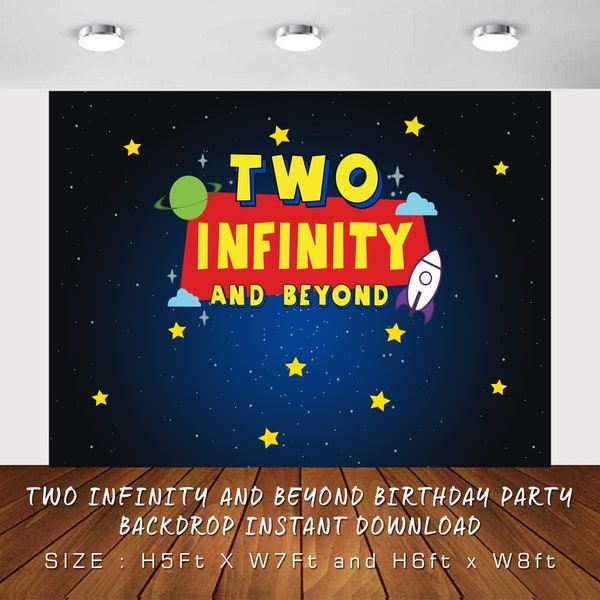 Two Infinity and Beyond Birthday - Etsy
