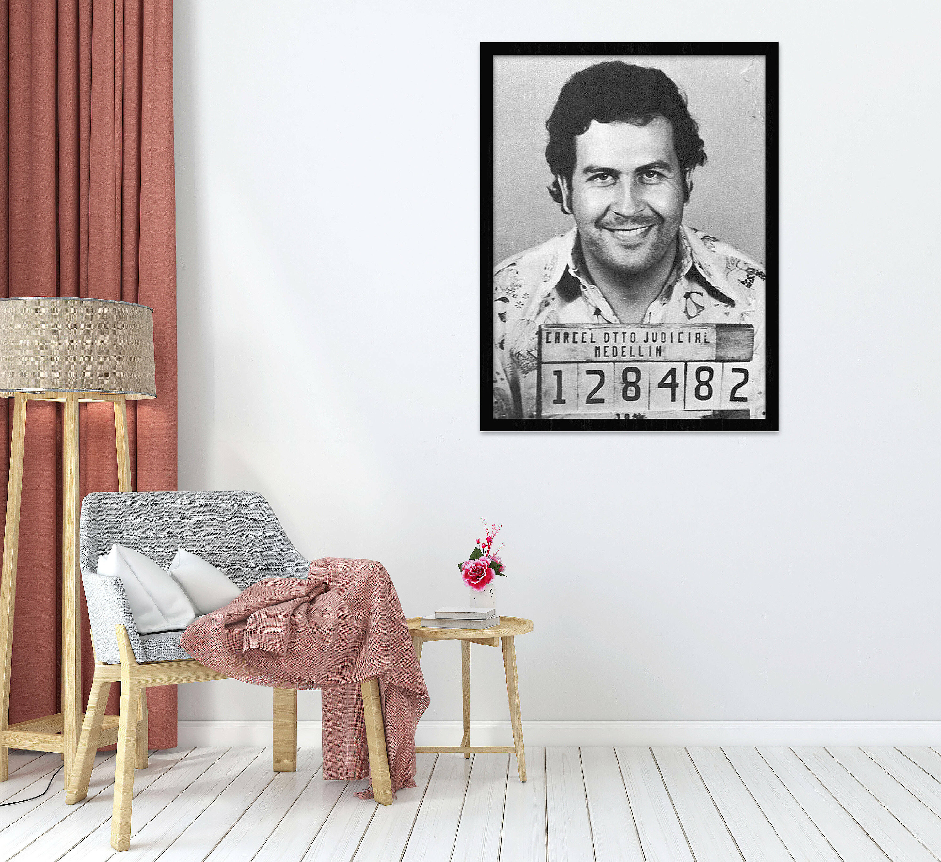 Pablo Escobar Mugshot Pablo Escobar Poster Pablo Escobar - Etsy UK