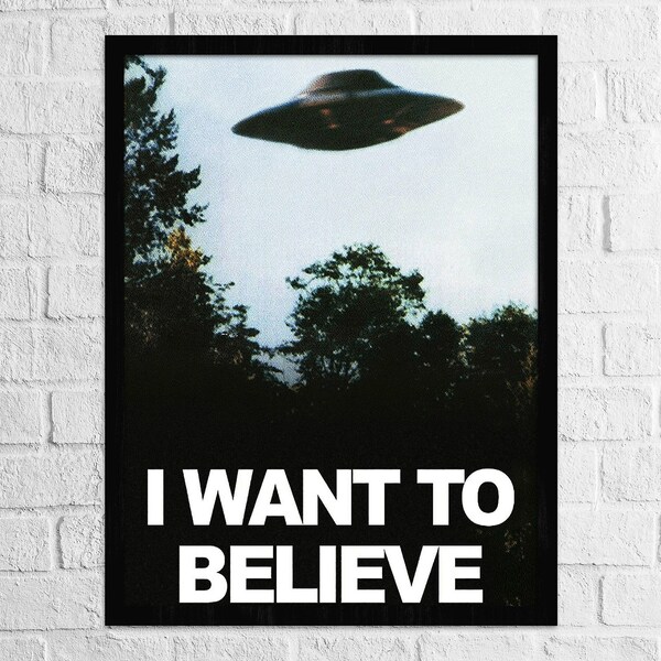 X Files Poster - Etsy