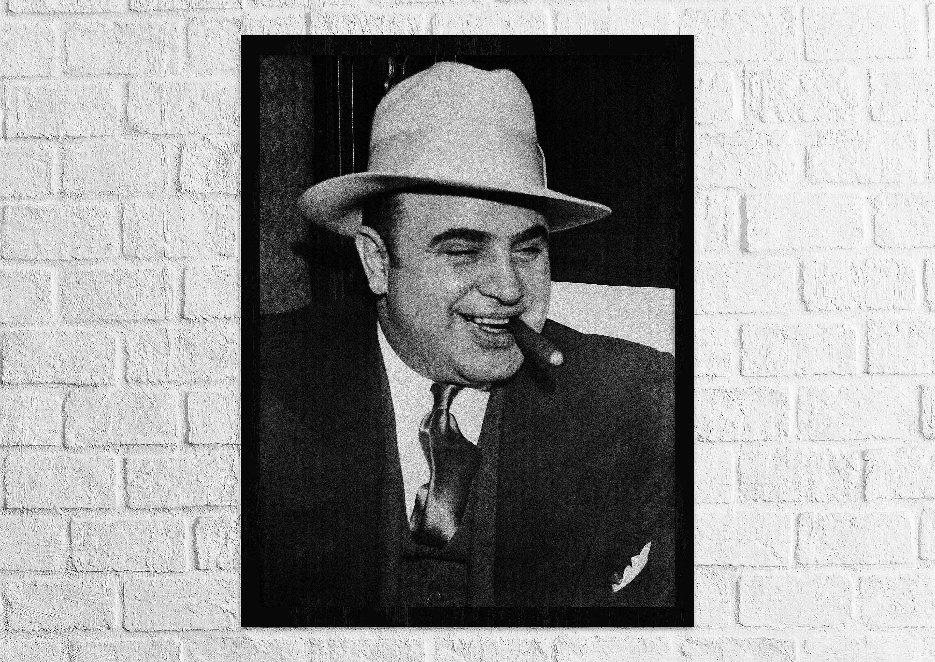 Al Capone With Cigar