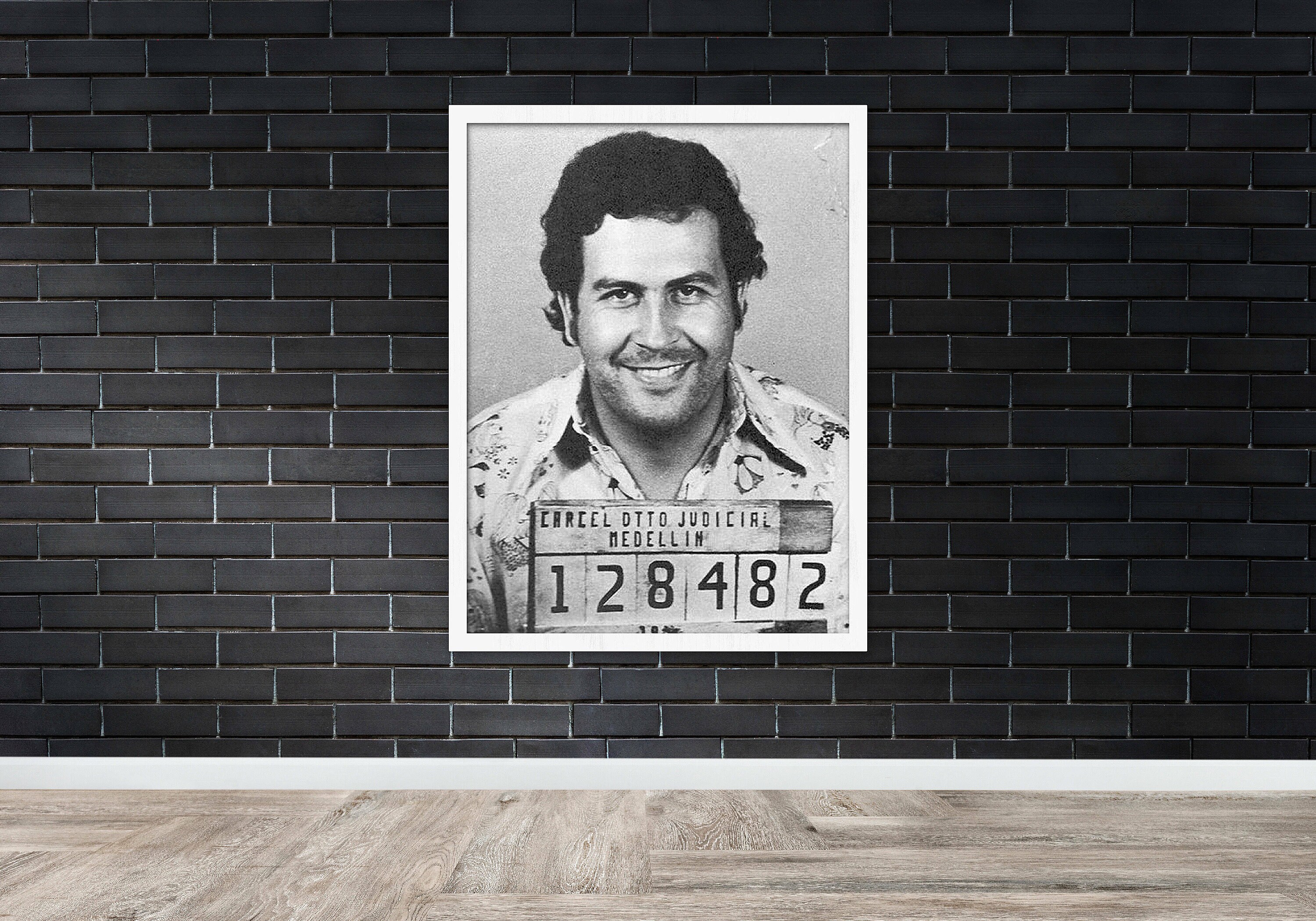 Pablo Escobar Mugshot Pablo Escobar Poster Pablo Escobar - Etsy UK