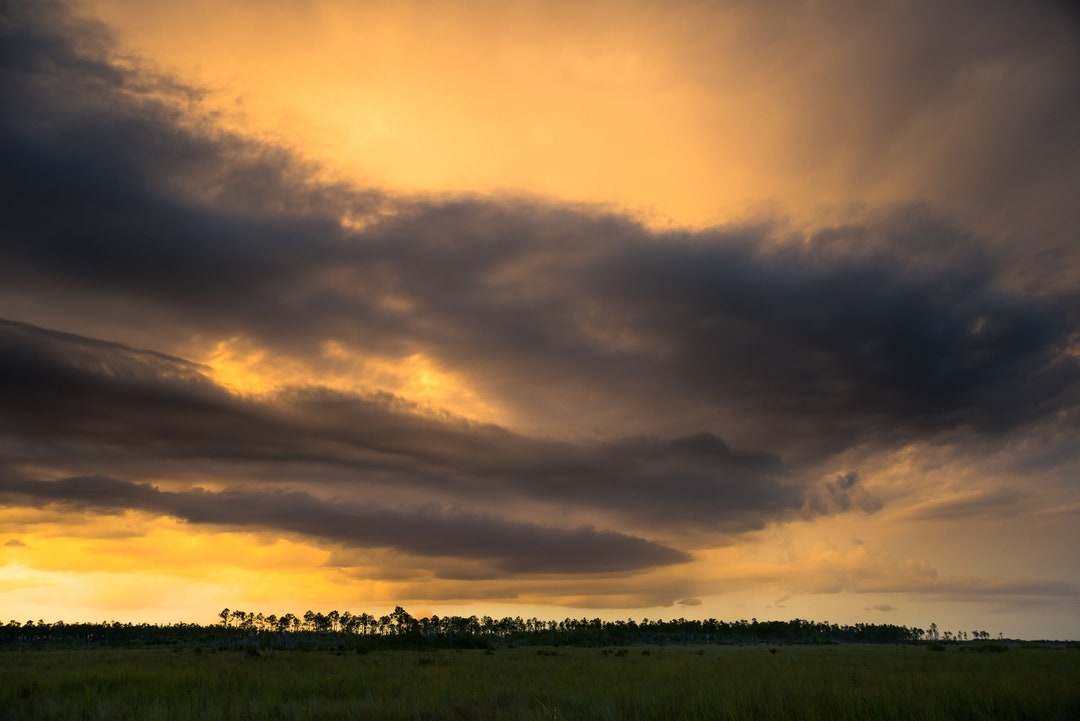 Everglades Storm Canvas Print: Florida Landscape Photography - Etsy