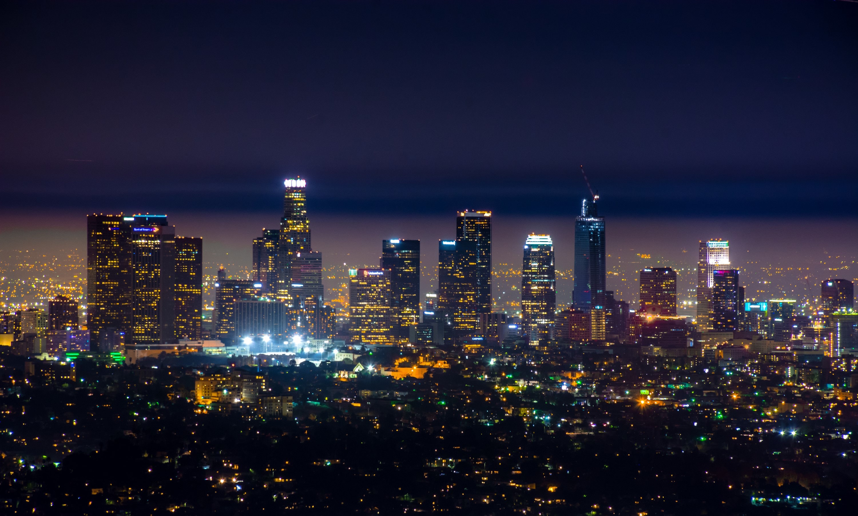 Digital Download - Cityscape - Los Angeles - California - Landscape ...