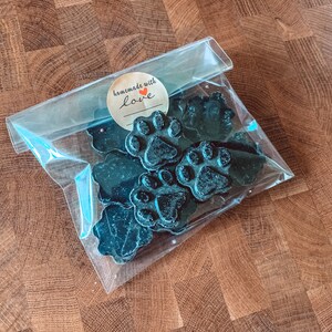 Doggy Paw Shaped Chocolate Dog Treats | Etsy