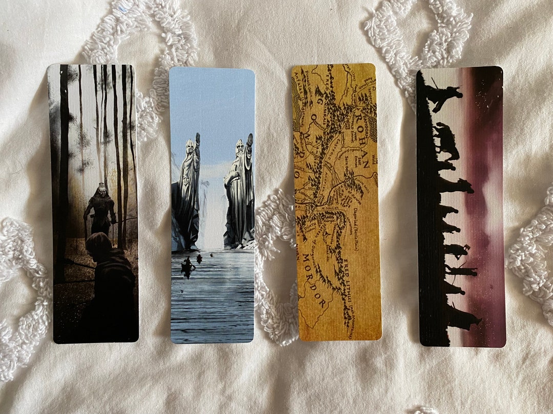 Lord of the Rings Bookmarks or Bookmarks: Pack of 4 / Tolkien / the ...