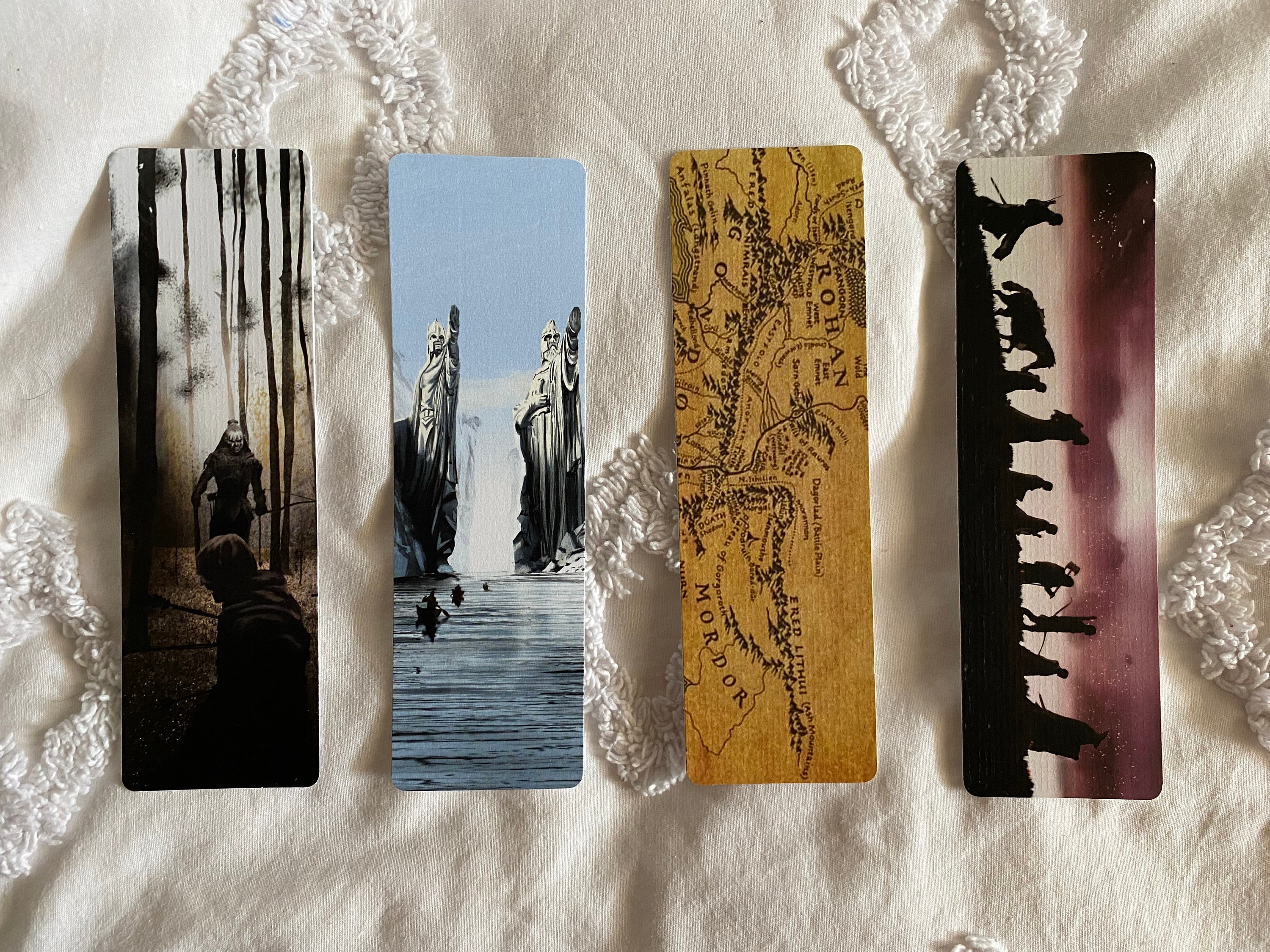 Lord of the Rings Bookmarks or Bookmarks: Pack of 4 / Tolkien / the ...