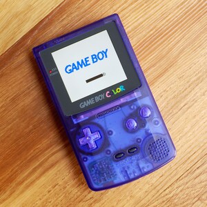 Prestige IPS Q5 Modded Gameboy Color (colour) With New Buttons, Shell ...