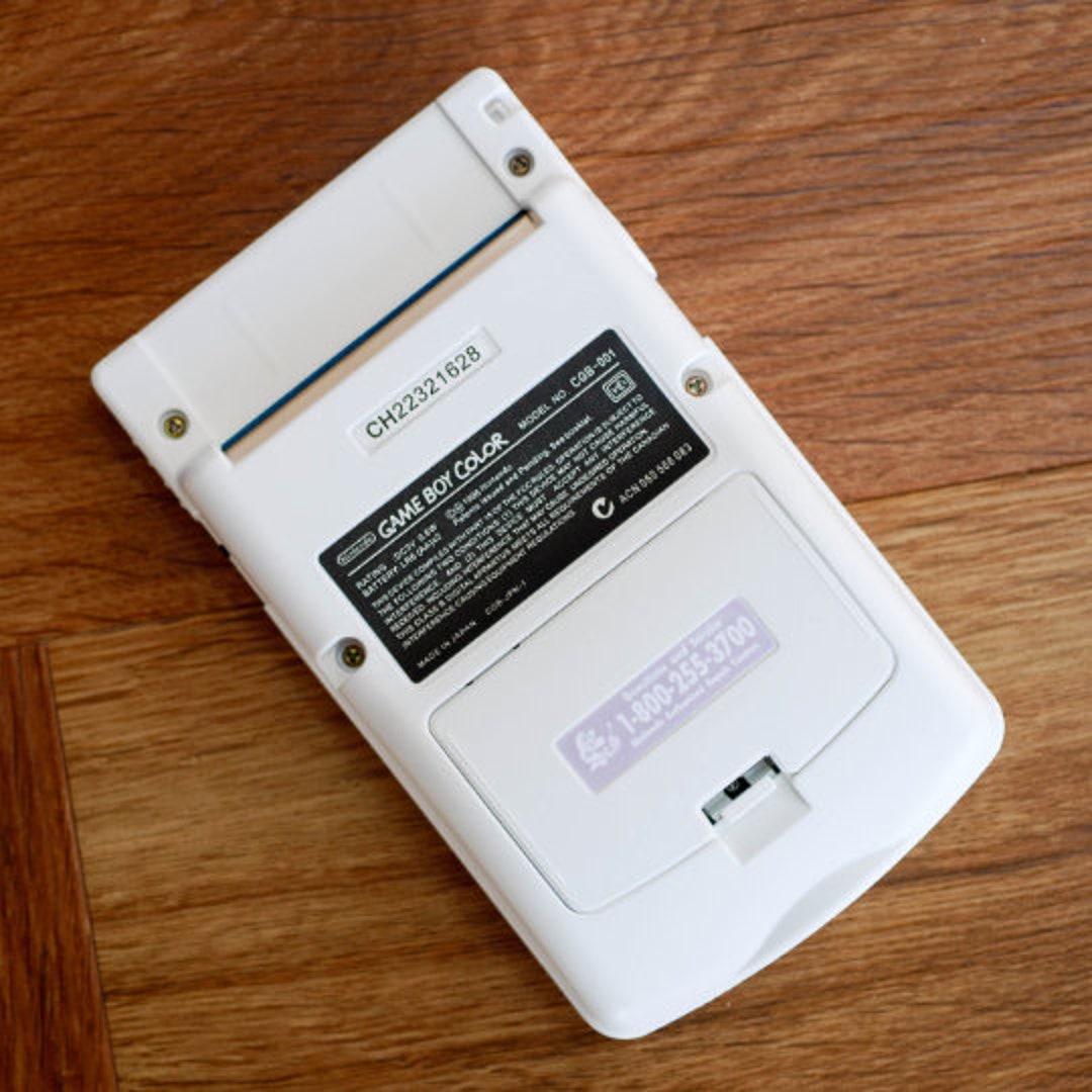 Gameboy Color Serial Number Sticker - Etsy