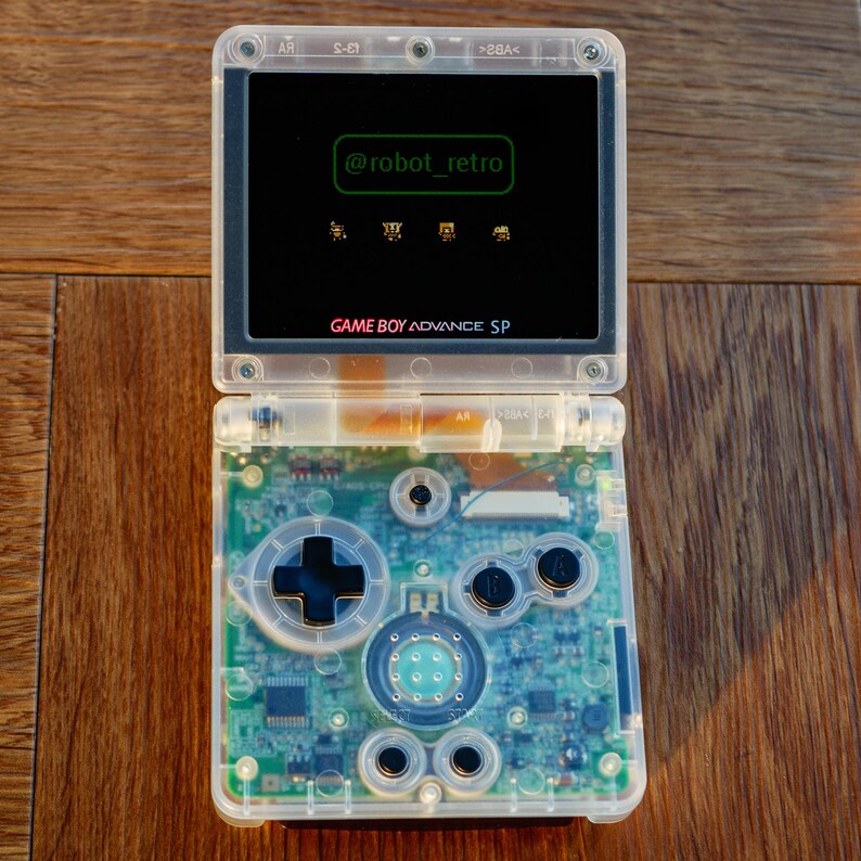Prestige IPS Modded Gameboy Advance SP With New Buttons - Etsy UK