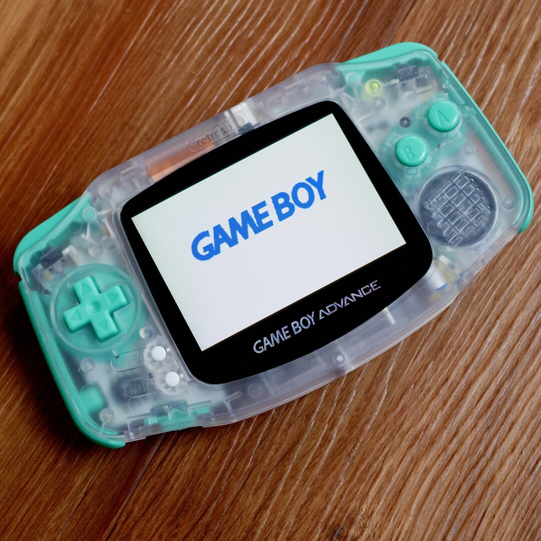 Prestige IPS Modded Gameboy Advance With New Buttons, Shell, IPS Screen ...