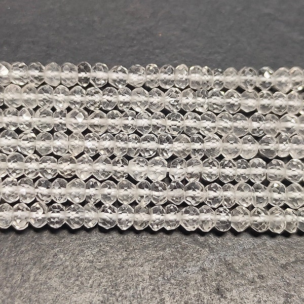 Crystal Rondelle - Etsy