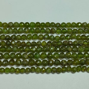 Natural Vessonite Faceted Round Beads Vessonite Faceted Beads Vessonite ...