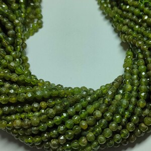 Natural Vessonite Faceted Round Beads Vessonite Faceted Beads Vessonite ...
