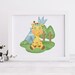 Boho Animals Cute Clipart Set. Animals PNG Files. Forest Animals Babies ...