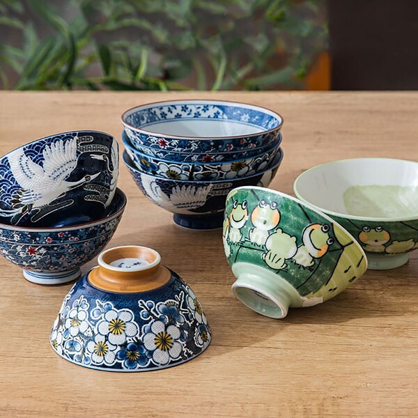 Japanese Rice Bowls - Etsy