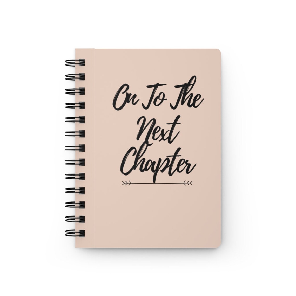 On to the Next Chapter Spiral Bound Journal Motivational - Etsy