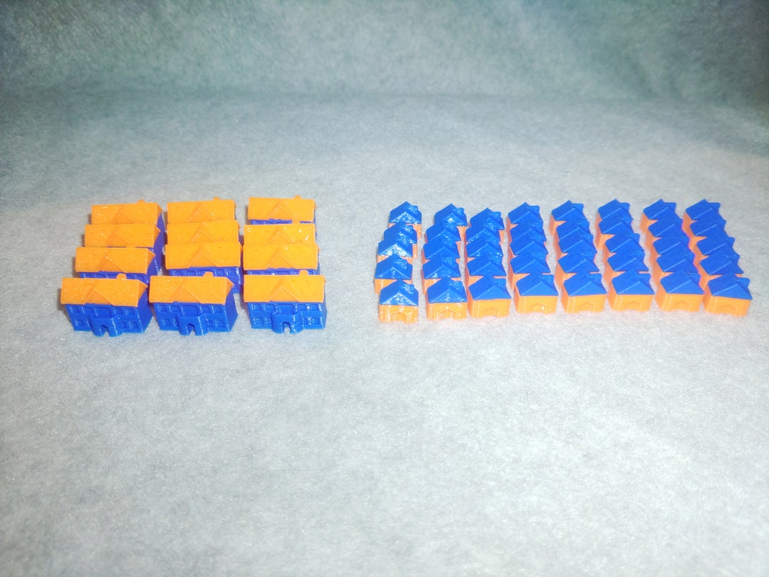 Special Opoly Orange/blue 52pcs. - Etsy