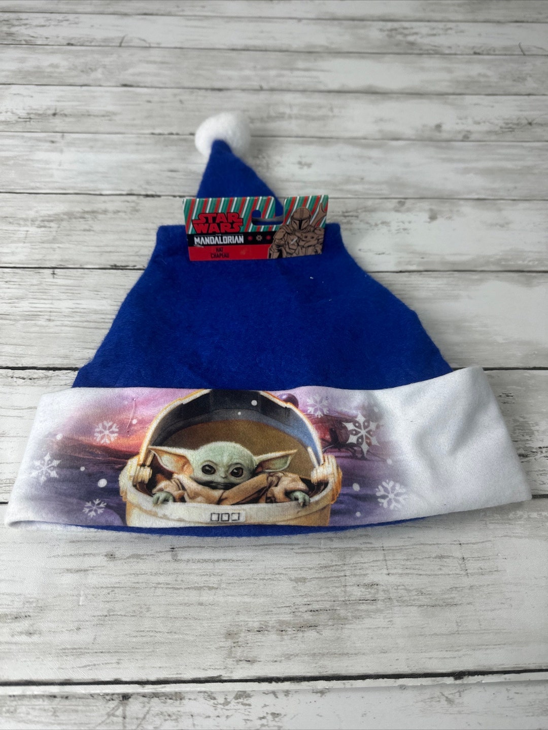 Disney Star Wars the Mandalorian Grogu (baby Yoda) Christmas Hat - Etsy