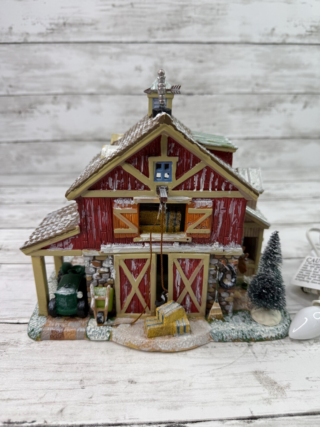 Lemax “william’s Farm” 2011 Christmas Village House With Light - Etsy