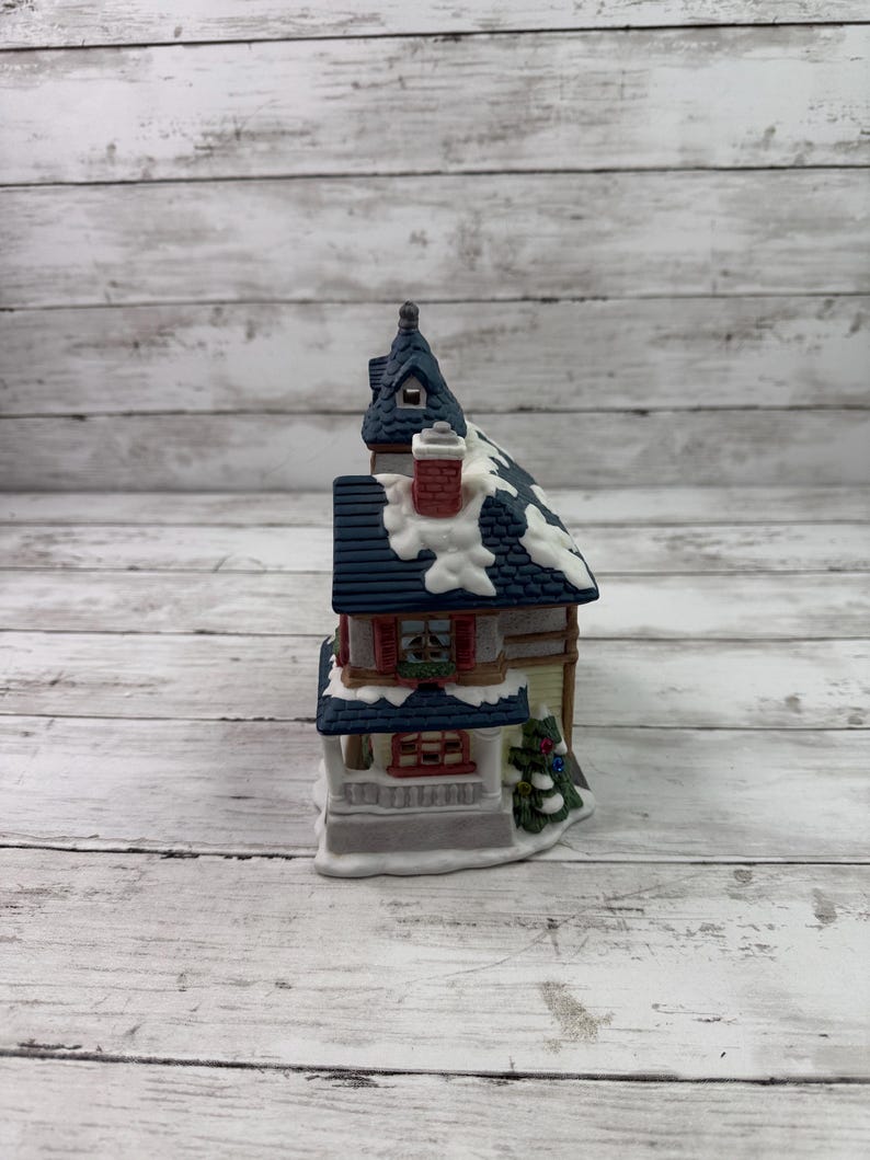 St Nicholas Square VICTORIAN HOME With PORCH Christmas Village - Etsy