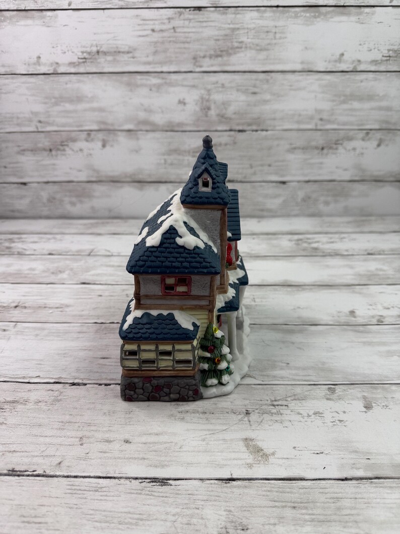 St Nicholas Square VICTORIAN HOME With PORCH Christmas Village - Etsy