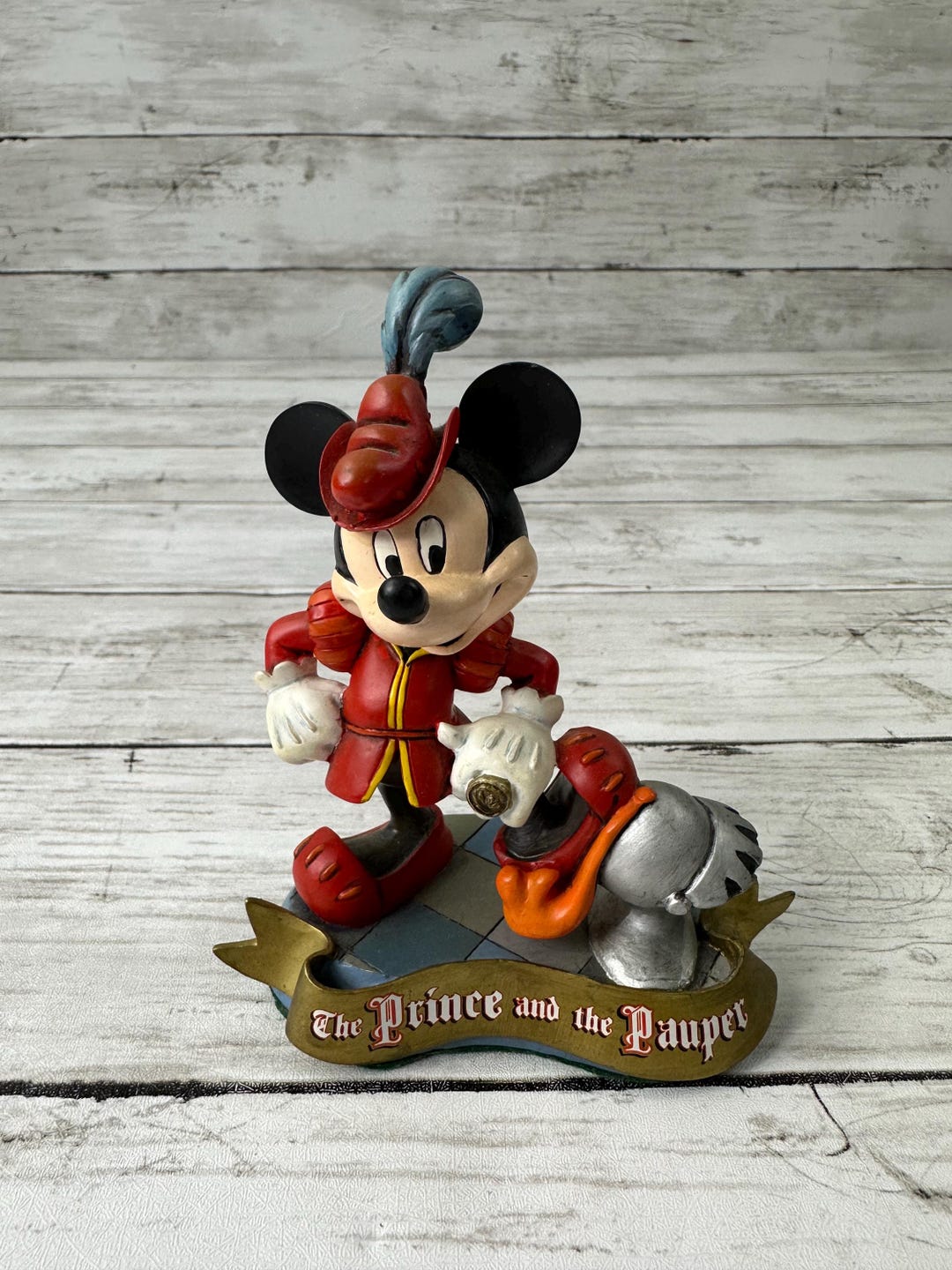 Danbury Mint Mickey Mouse the Prince and the Pauper 75th Anniversary ...