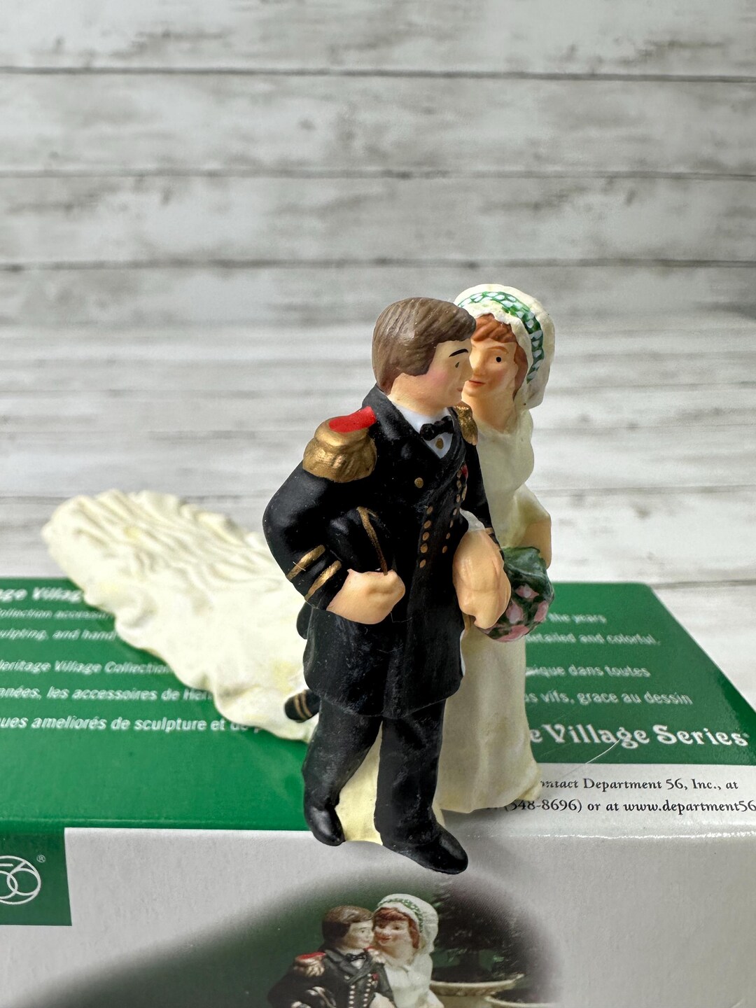 Dept 56 Alpine Village Sound of Music Here Comes the Bride 56300 /cake ...