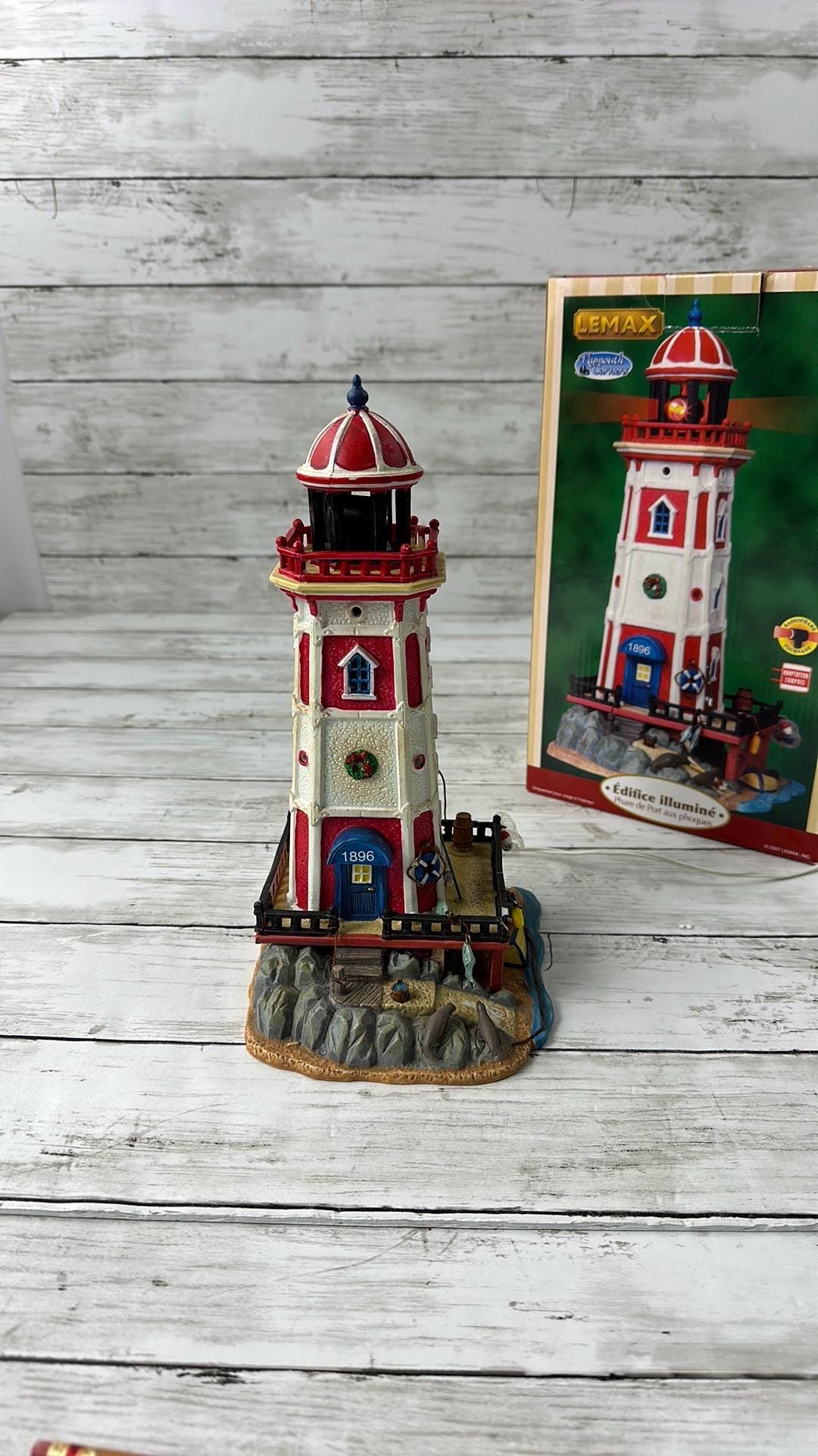 Lemax 2007 Seal Harbor Lighthouse Needs Adapter to Power It - Etsy