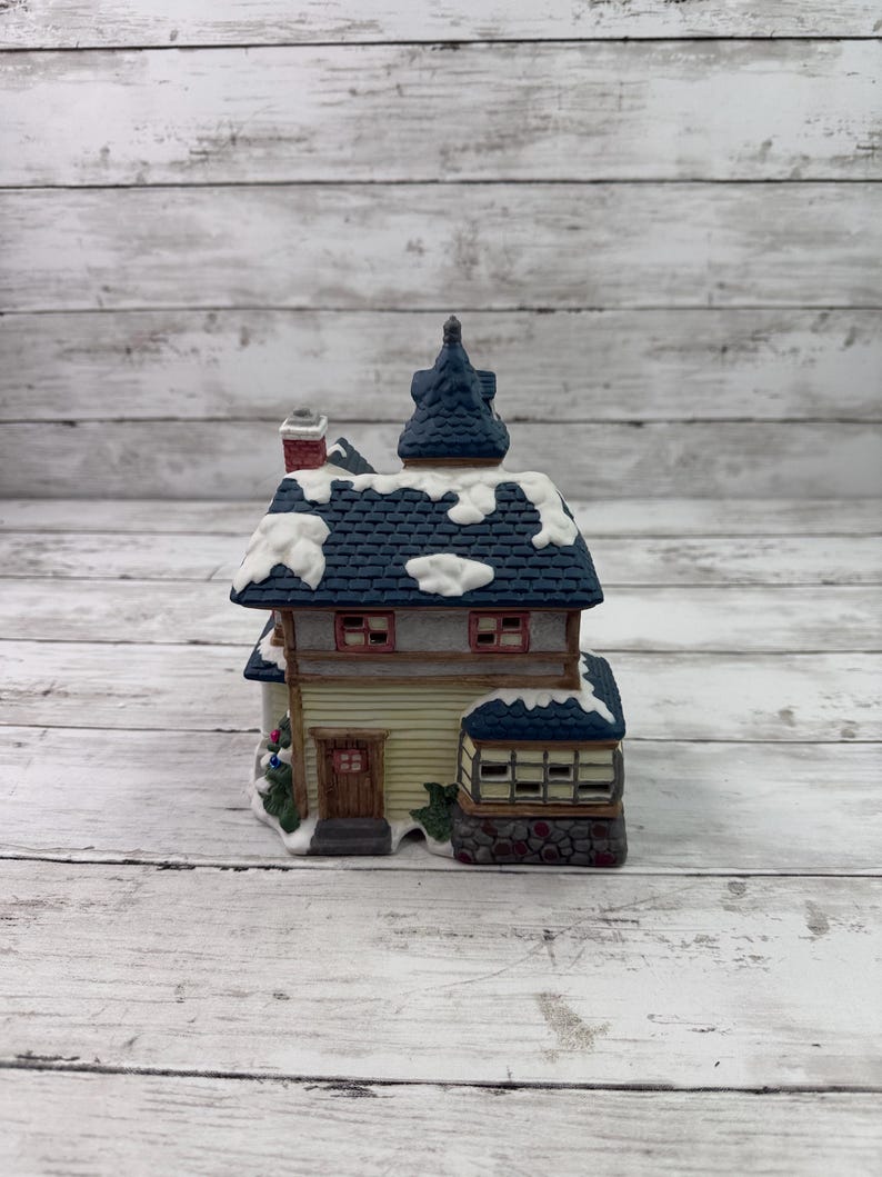 St Nicholas Square VICTORIAN HOME With PORCH Christmas Village - Etsy