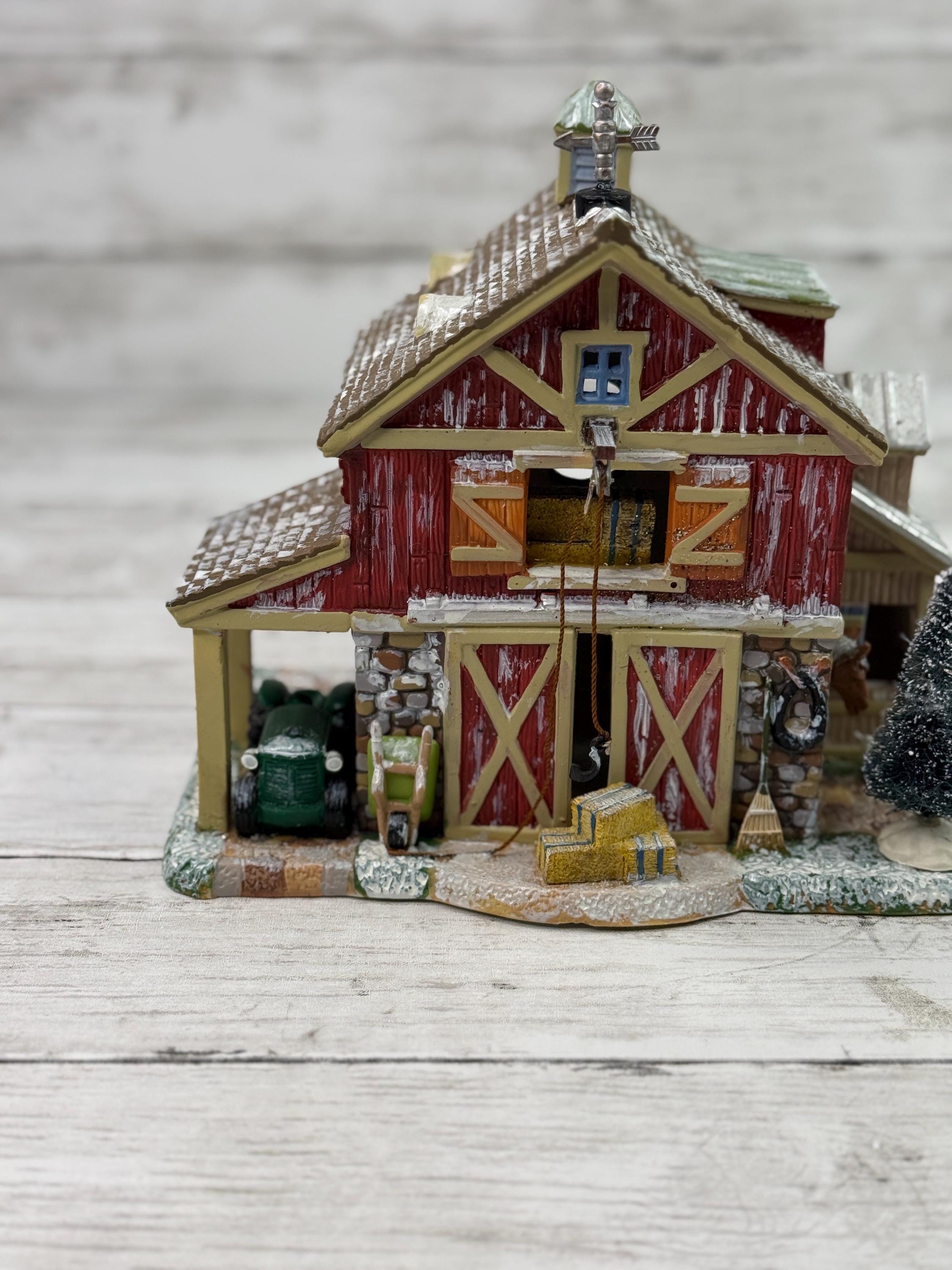 Lemax “william’s Farm” 2011 Christmas Village House With Light - Etsy