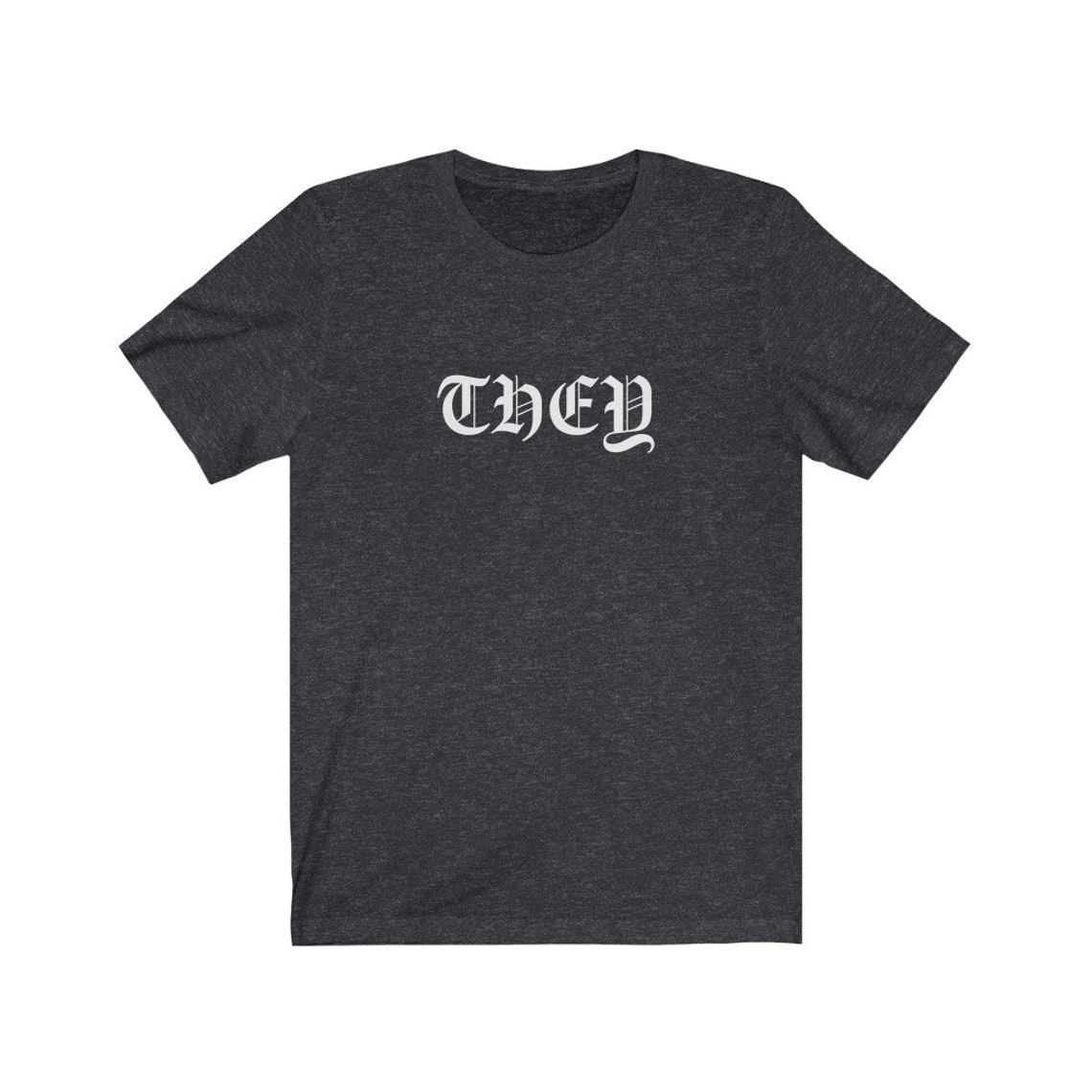 They Shirt, They Them Shirt , Gender Neutral Shirt, Nonbinary Shirt ...