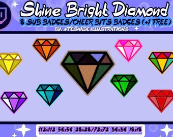 Twitch Bits Emotes Free - Etsy