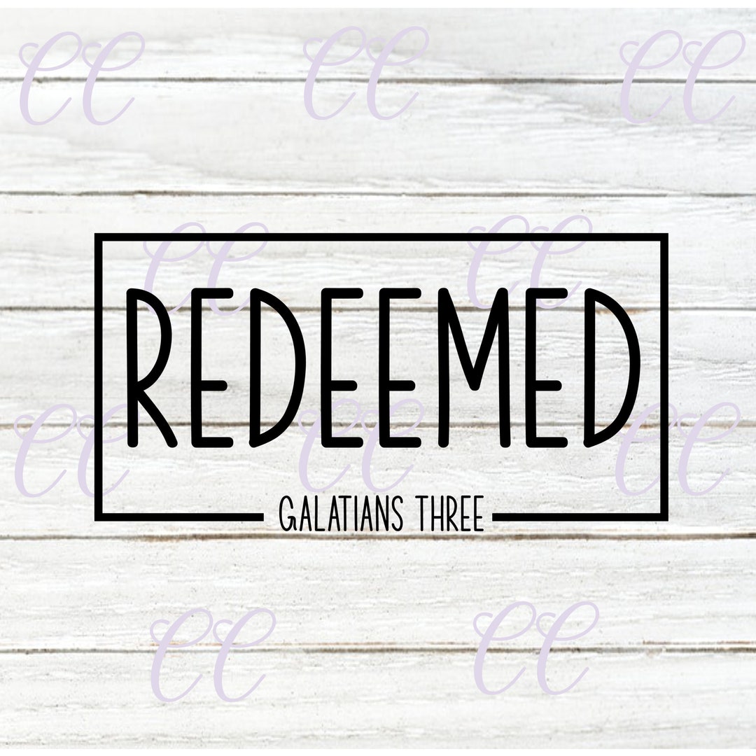 Archivo recortado REDIMIDO SVG y PNG - Etsy México