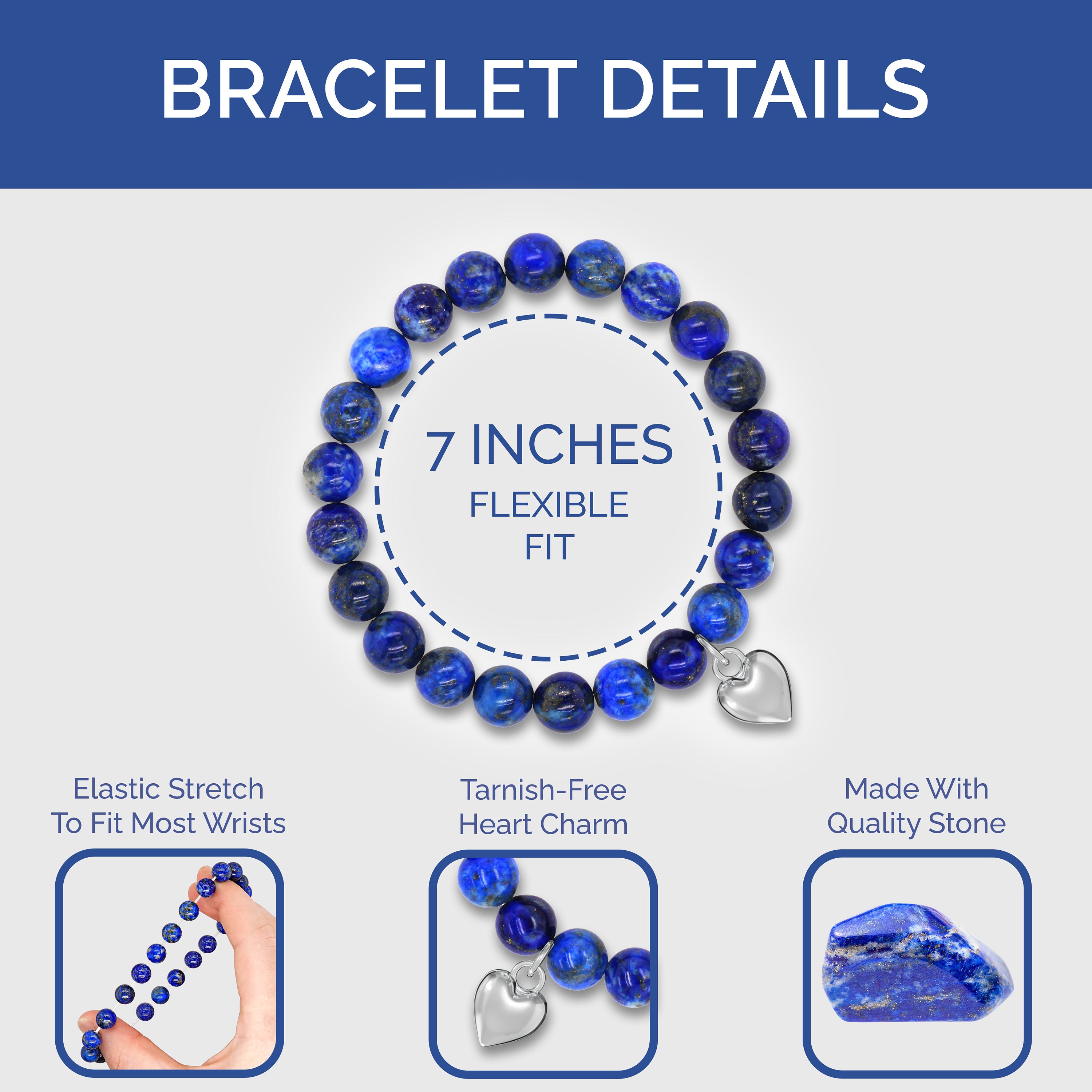 65th Birthday Milestone Bracelet & Meaningful Message Card for Women ...