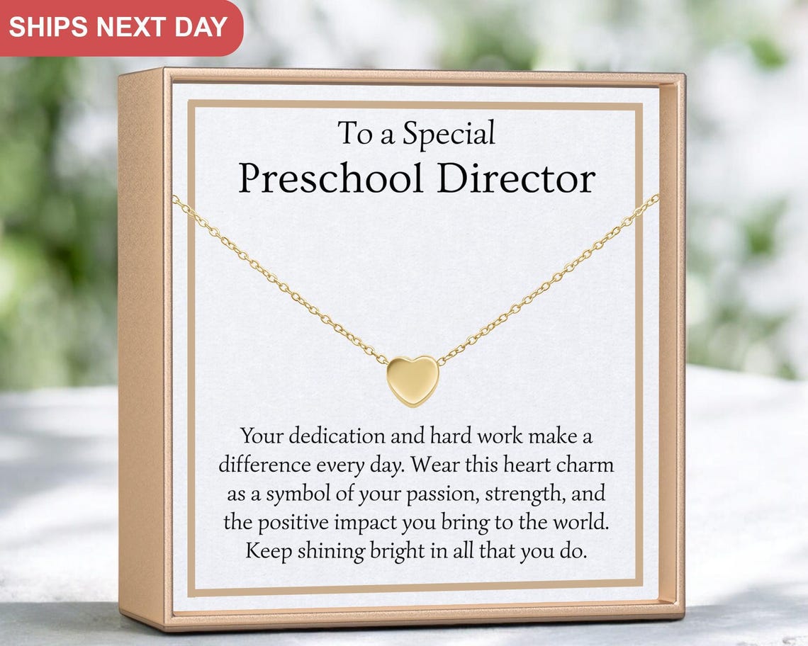 Preschool Director Gift, Early Childhood Educator, Daycare Owner ...