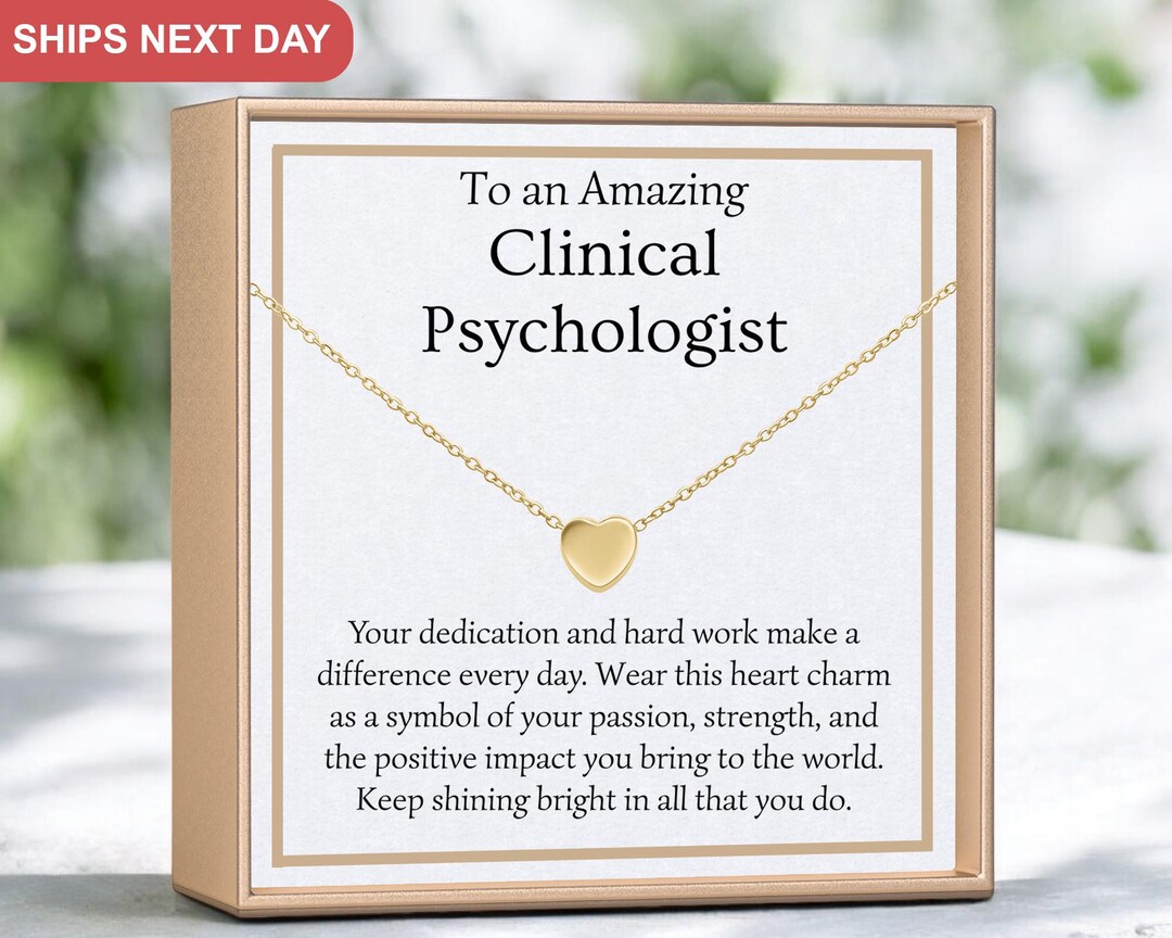 Clinical Psychologist Gift, Clinical Psychologist Necklace, Future ...