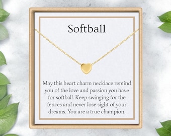 Graduation Softball Gifts, Gift for Softball Players, Softball Necklace ...