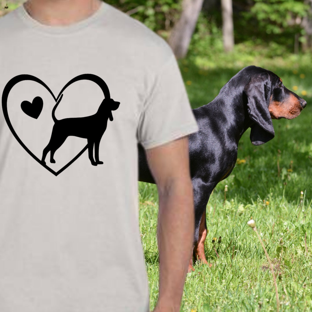 Breed Heart Coonhound, Hound Dog SVG PNG JPG Digital Download Cricut ...