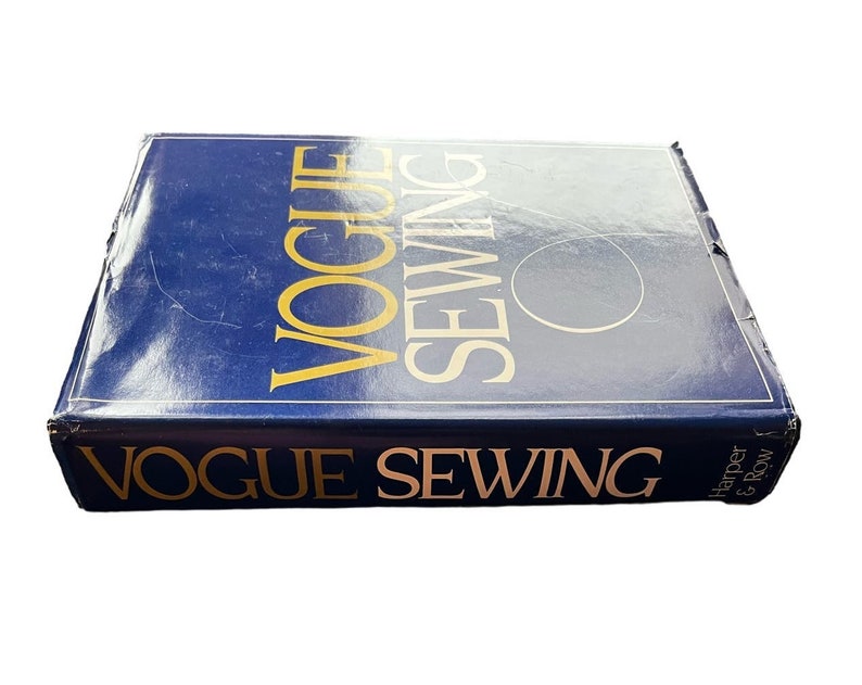 Vogue Sewing Book, Vintage Sewing Guidebook, Beginner Seamstress ...